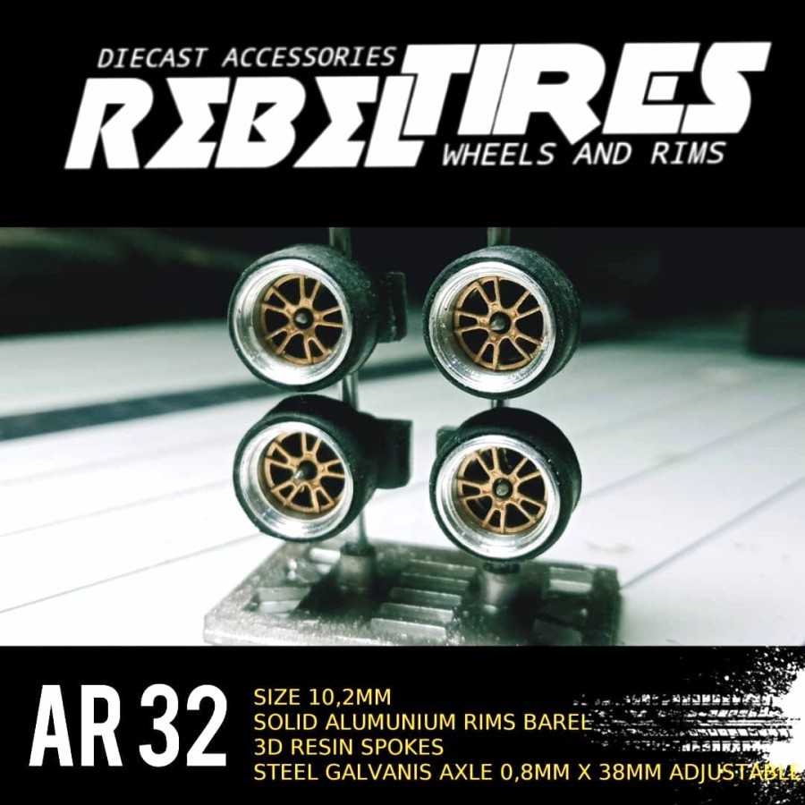 Jual Ban karet Hotwheels Rebel Tires AR32 | Shopee Indonesia