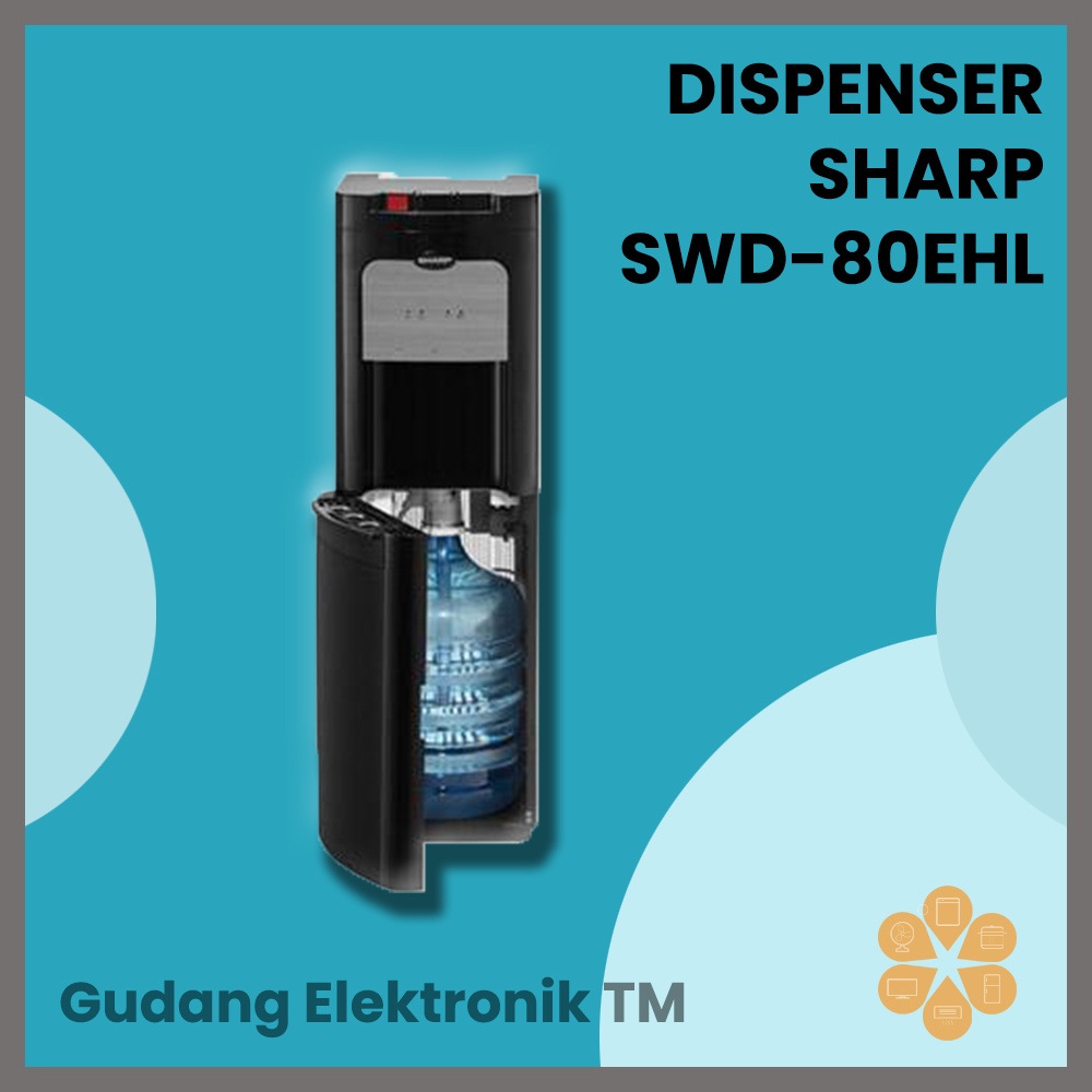 Jual Dispenser SHARP Galon Bawah SWD-80EHL | Shopee Indonesia