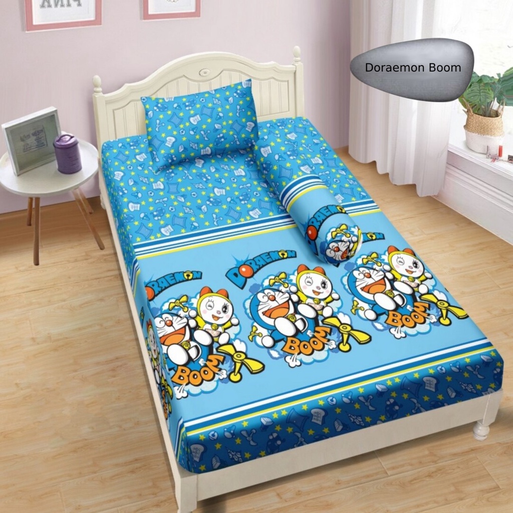 Jual SPREI LADY ROSE DORAEMON BOOM SINGLE 100 No.4 SEPRAI DOREMON ...