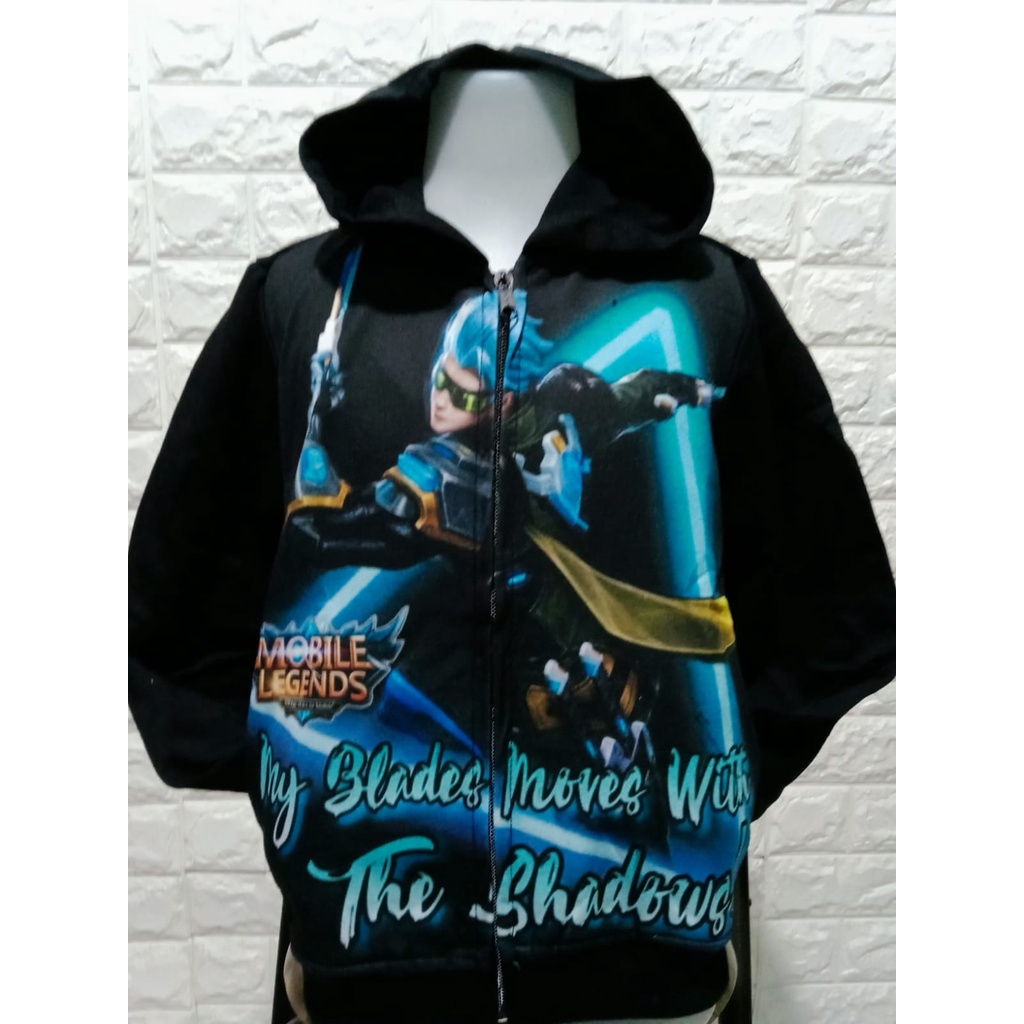 Jual Jaket Anak MOBILE LEGEND Printing Usia 2-7 Tahun | Shopee Indonesia