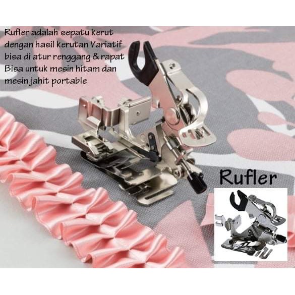 Jual Sepatu Jahit kerut ruffler atau rufler | Shopee Indonesia