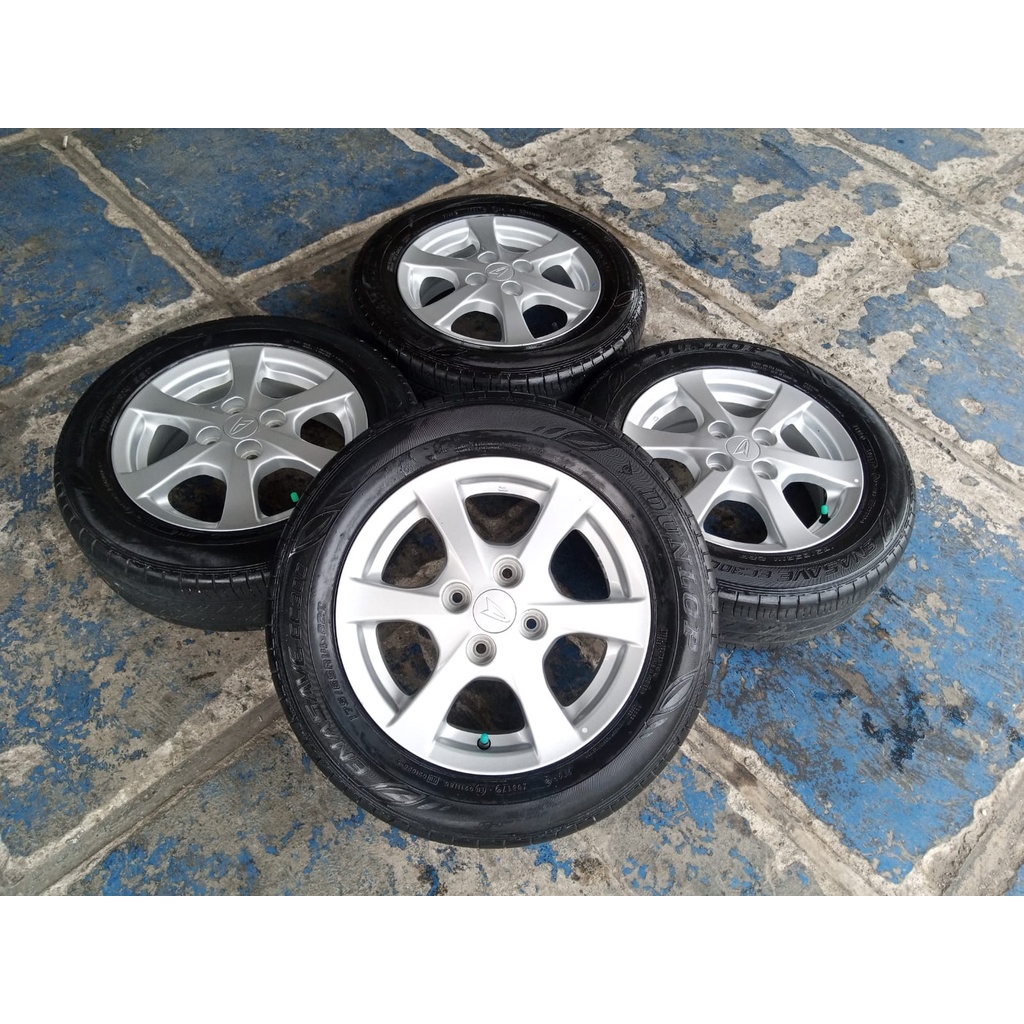Jual velg dan ban mobil bekas oem ayla ring 14 pcd 4x100 | Shopee Indonesia
