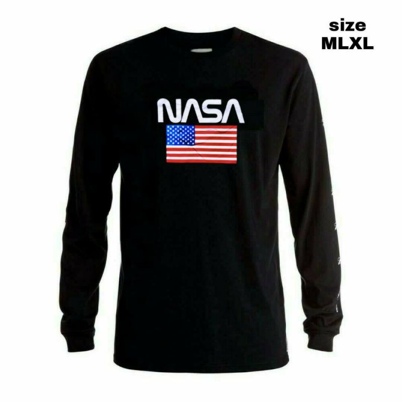 Jual Baju Lengan Panjang NASA | Shopee Indonesia
