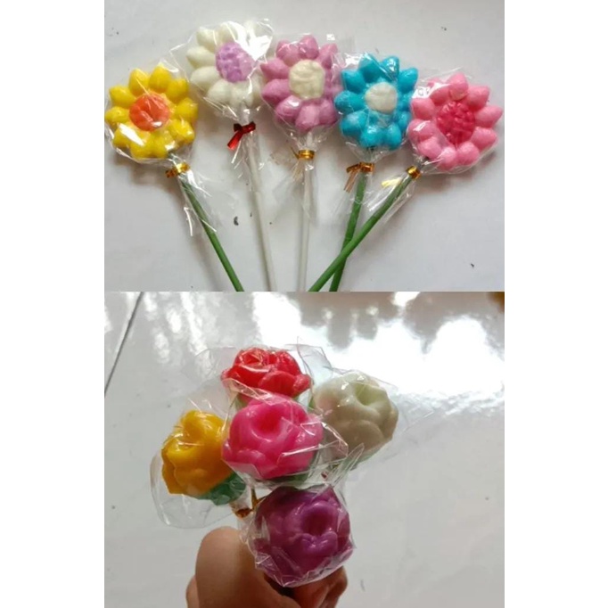 Jual permen lolipop bentuk bunga per pcs | Shopee Indonesia