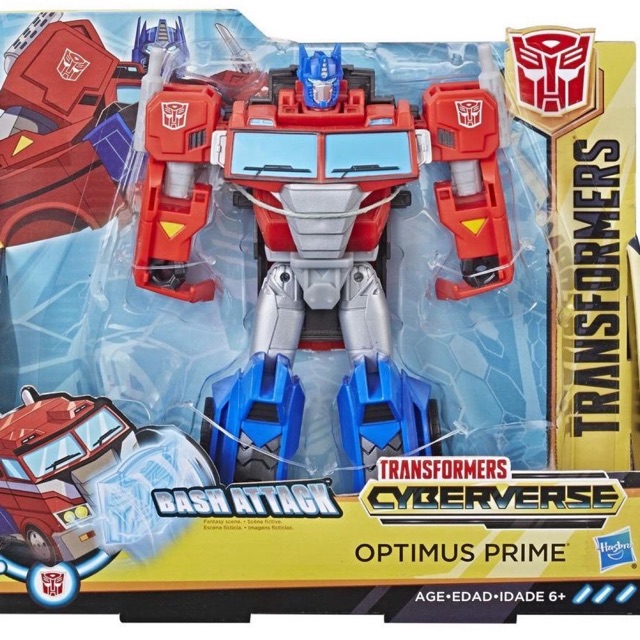 Jual TRANSFORMERS CYBERVERSE ULTRA CLASS OPTIMUS PRIME RASH ATTACK ...