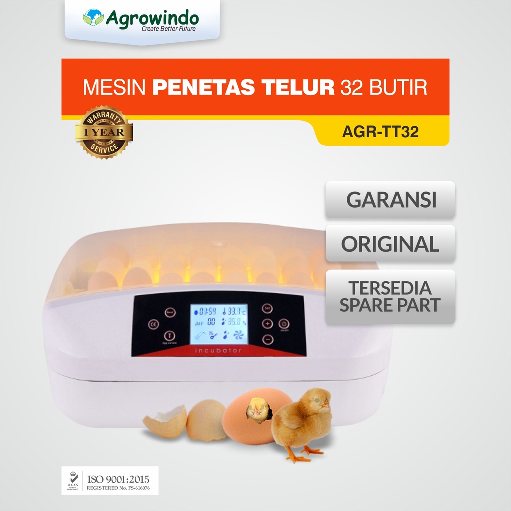 Jual Mesin Penetas Telur 32 Butir AGR-TT32 | Shopee Indonesia