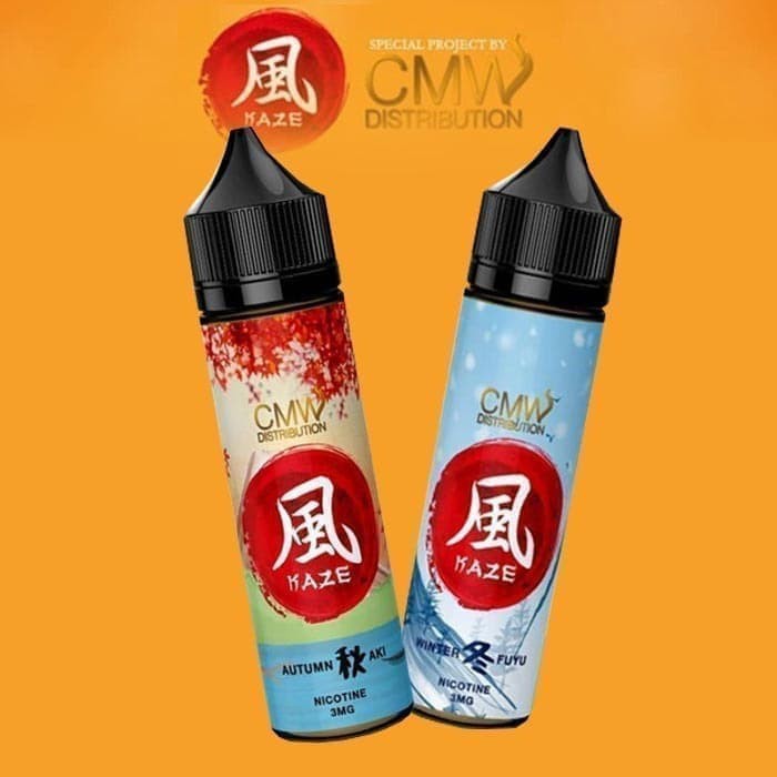 Jual KAZE AUTUMN DAN WINTER 60ML 3MG BY EMKAY E-LIQUID VAPORIZER VAPE ...