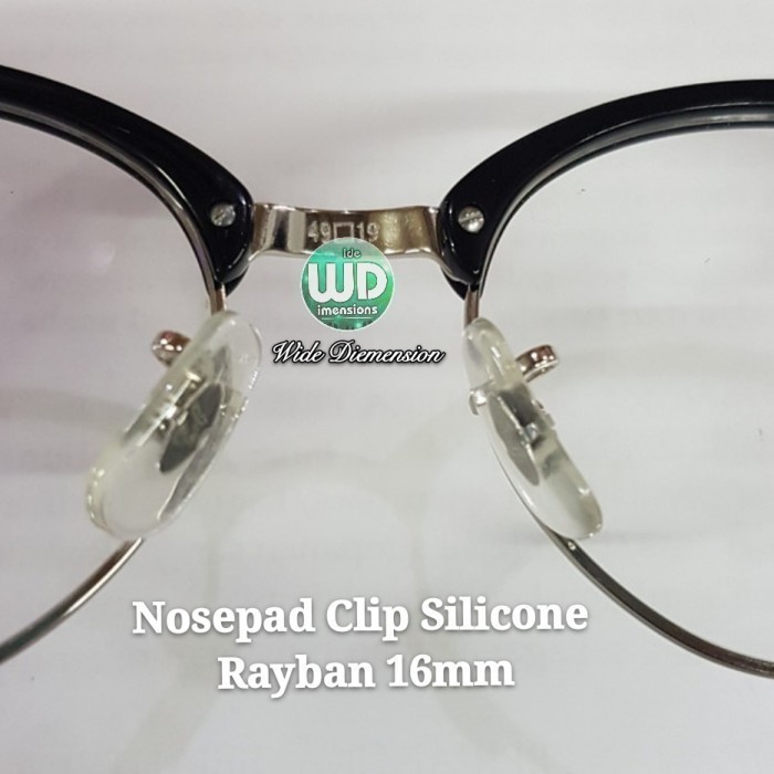 Jual Nose Pad Kacamata Rayban Nosepad Model Jepit Bantalan Hidung ...