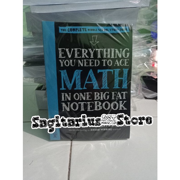 Jual Buku Everything You Need to Ace Math in One Big Fat Notebook | Shopee Indonesia