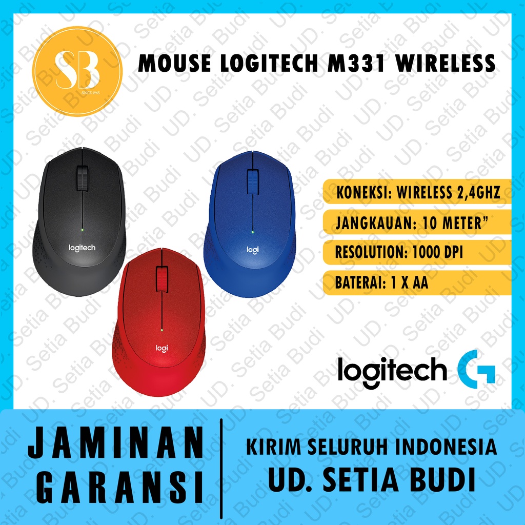 Jual Mouse Logitech M331 Wireless | Shopee Indonesia