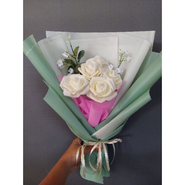 Jual Hand bouquet/hand buket/flower bouquet/buket wisuda/hand buket ...