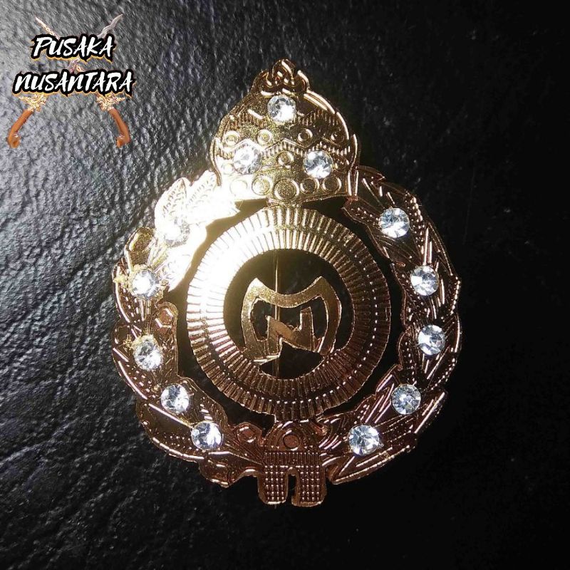 Jual Bros Pin Logo Pura Mangkunegaran Hias Batu Garap Alusan | Shopee ...