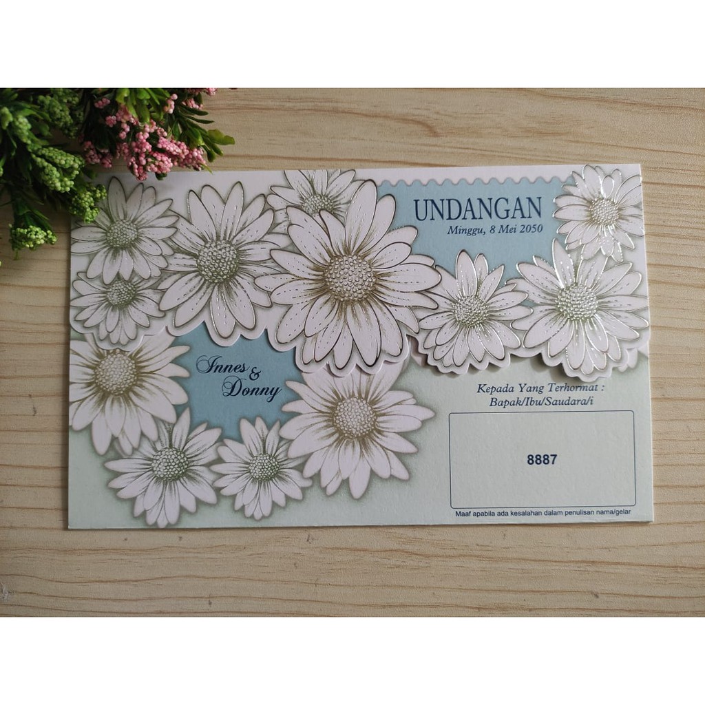 Jual ERBA 8887 Blangko Undangan KOSONGAN, Undangan Pernikahan Murah ...