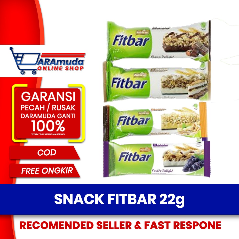 Jual FITBAR SNACK OAT GANDUM QUINOA CEMILAN JAJANAN SEHAT DIET ...