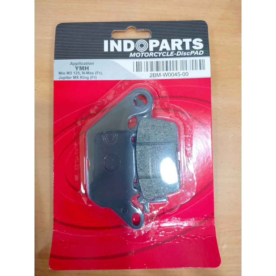 Jual DISC PAD YAMAHA Mio 125 M3 / Jupiter MX King 150 / Nmax 150 (FR) MERK INDOPARTS / KAMPAS ...