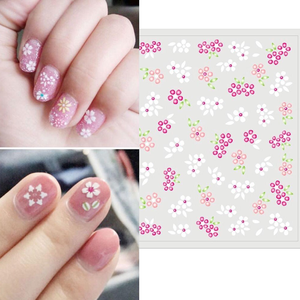 Jual Sticker Kuku Palsu / Nail Art Sticker Kuku Cantik / Stiker Kuku ...