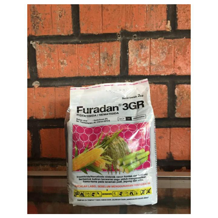 Jual FURADAN 3GR ORIGINAL INSEKTISIDA NEMATISIDA PENGENDALI HAMA ...