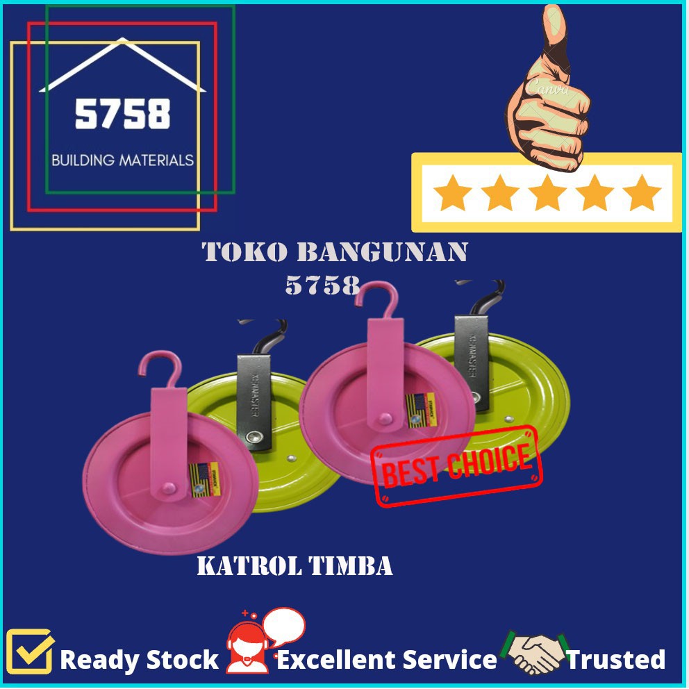 Jual STAMVICK Katrol Kerekan Timba Sumur Besi Roda | Shopee Indonesia