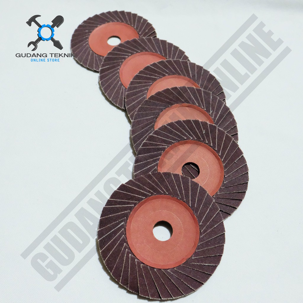 Jual Flap Disc 4 Inch Taiyo NES A320 / Mata Amplas Susun Gerinda 4 ...