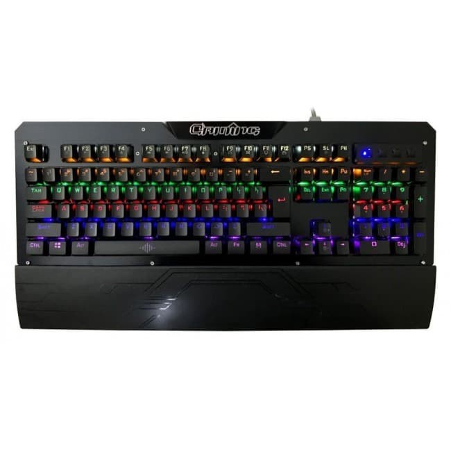 Jual Keyboard Gaming Mechanical RGB Backlight LED Blue Switch Full Size ...