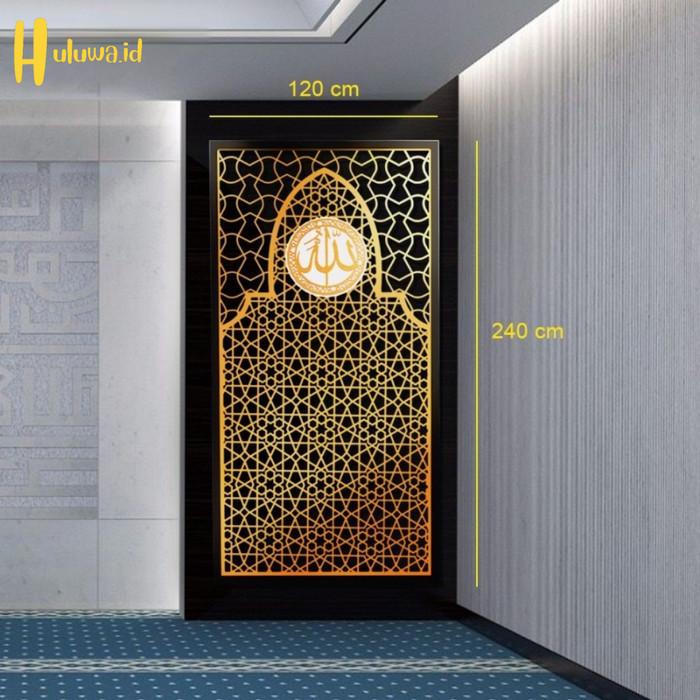 Jual Nay | Dekorasi Mihrab Dinding / Mihrab Masjid / Mihrab Musholla ...