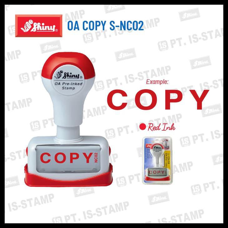 Jual Produk Terbaik Nc02 Copy (Stempel Shiny Pre-Inked) | Shopee Indonesia
