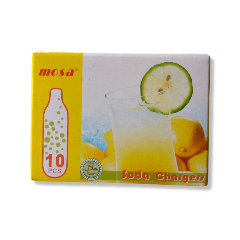Jual Mosa Soda Charger ( isi 10/box ) | Shopee Indonesia
