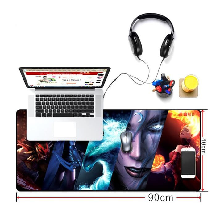 Jual Gaming Mouse Pad Motif DOTA 400 x 900 mm Besar murah | Shopee ...