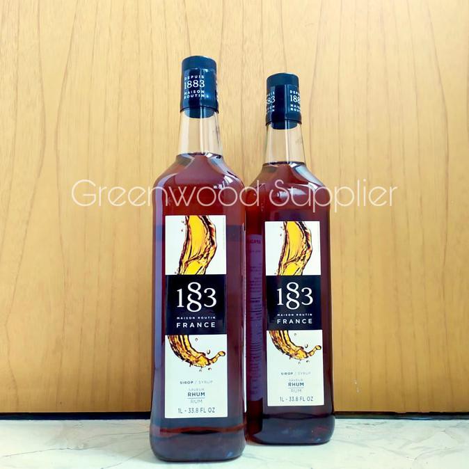 Jual Syrup Rhum / Sirup Rum 1 Liter - Brand 1883 (Premium) | Shopee ...