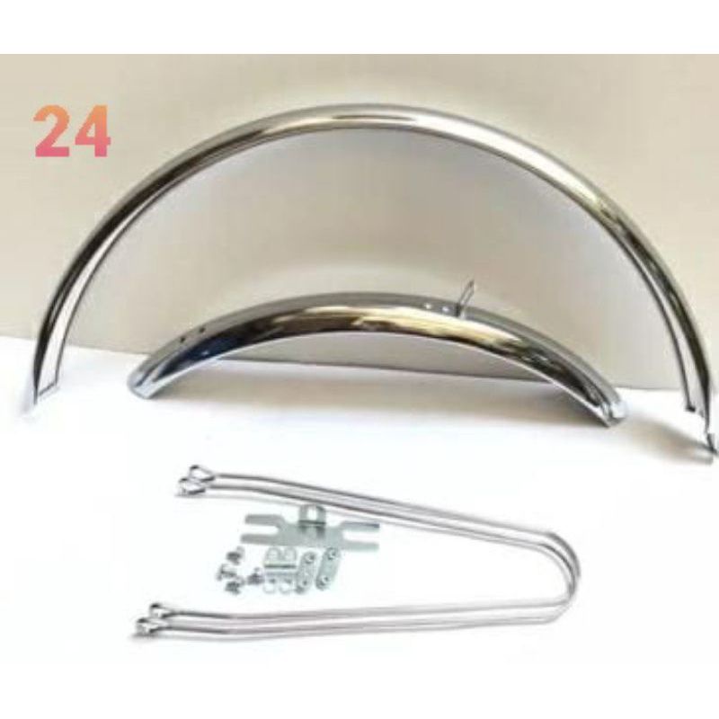 Jual SPAKBOR SEPEDA 24 26 INCH MINI FEDERAL MTB SILVER BIRU MERAH HITAM ...