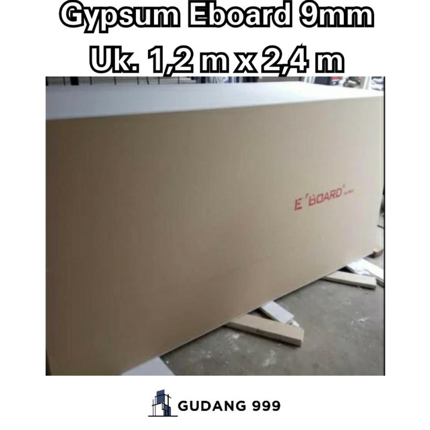 Jual Papan Gypsum / Gypsum Eboard 9Mm By Elephant Board | Shopee Indonesia