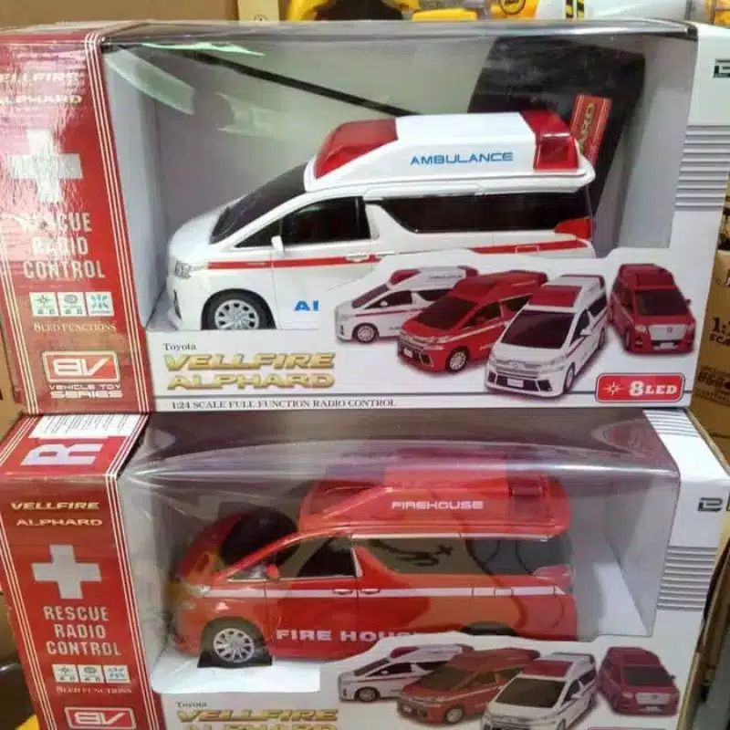 Jual Mobil Remote Control RC Car Ambulance Alphard Vellfire / Mobilan ...