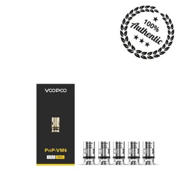 Jual Authentic Occ Coil Voopoo Drag PnP-VM6 0.15 ohm | Shopee Indonesia