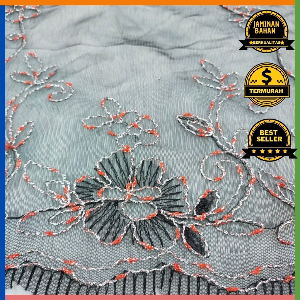 Jual Kain Memora Kain Tile Warna Hitam Polos Lebar 115 cm Kain Murah ...