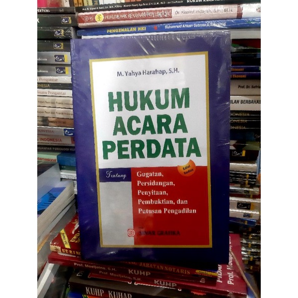 Jual Buku HUKUM ACARA PERDATA ( YAHYA HARAHAP ) | Shopee Indonesia