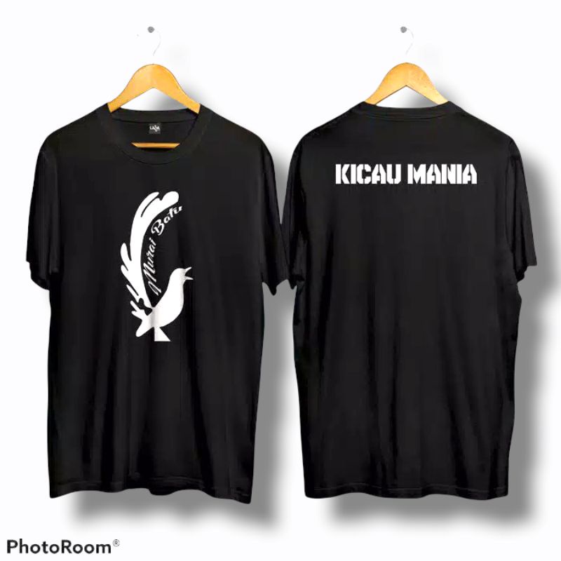 Jual Kaos Distro Kicau Mania Baju Distro Murai Batu Termurah BISA COD #kaos | Shopee Indonesia
