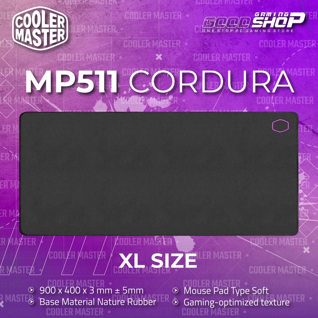 Jual Cooler Master MP511 CORDURA Rough Fabric Surface XL - Gaming ...