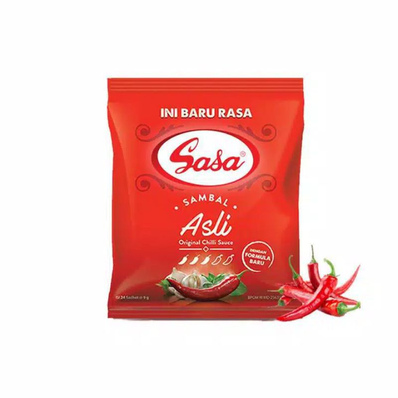 Jual sambal sasa sachet 24pcs | Shopee Indonesia
