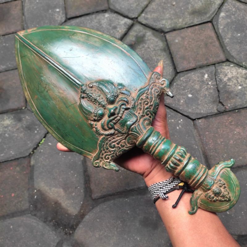 Jual Kadga Majapahit Kolomakoro Motif Ukir Leak Harga Murah | Shopee ...