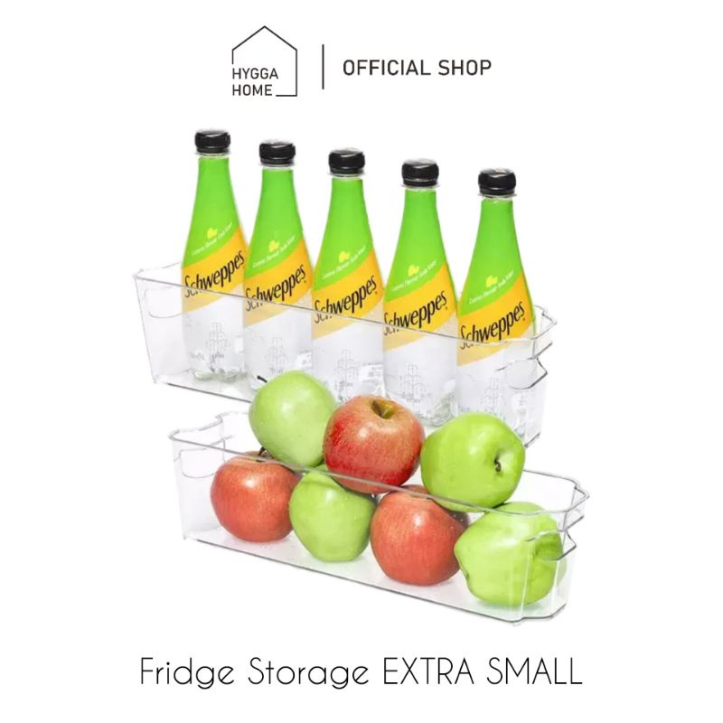 Jual Hygga Home The Home Edit Transparent Fridge Storage EXTRA SMALL ...