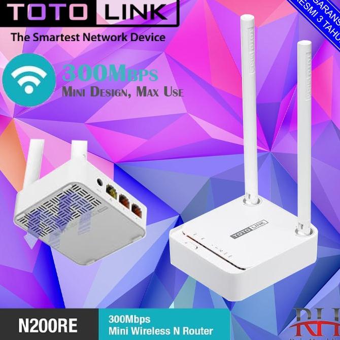 Jual Totolink N200RE V4 300Mbps Mini Wireless Router versi 4 N200 RE | Shopee Indonesia