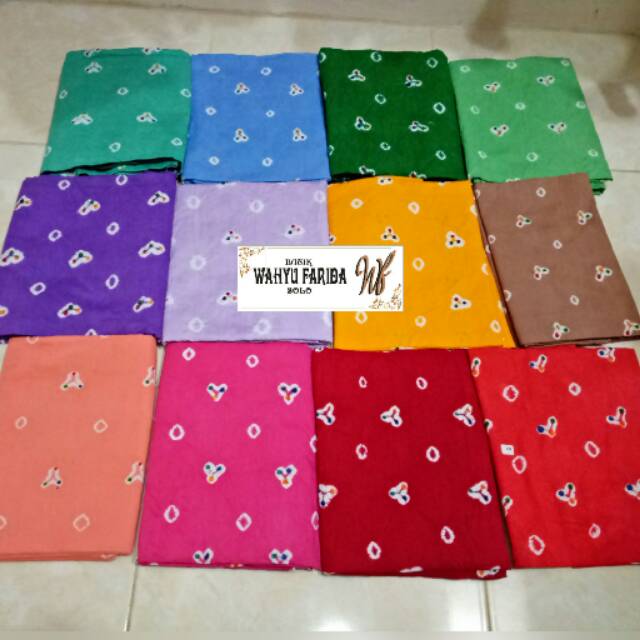 Jual Kain jumputan solo asli handmade | Shopee Indonesia