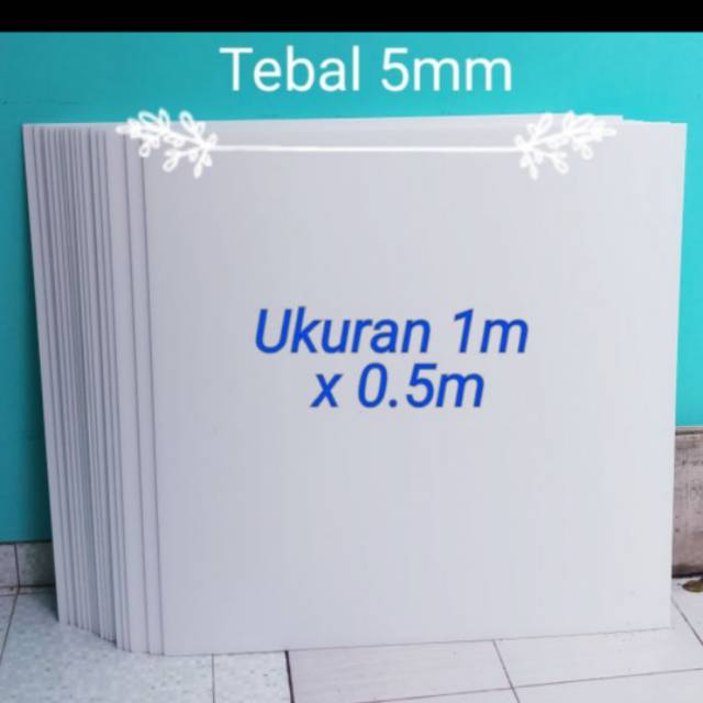 Jual Min order 6. Depron Polyfoam 5mm ukuran 100cm x 50 cm | Shopee ...