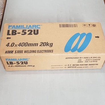 Jual Kawat Las LB 52 U 4.0mm x 400mm KOBE STEEL LB-52U 4,0mm x 400mm ...