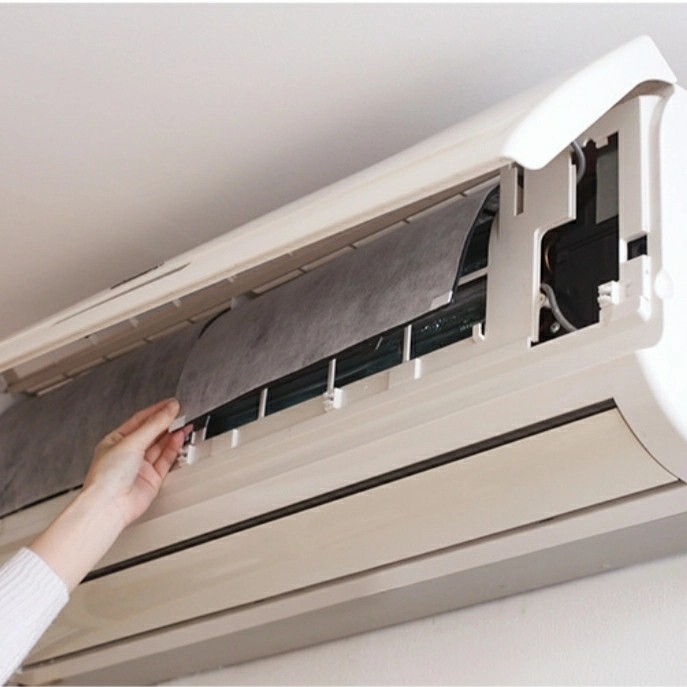 Jual Kertas Jaring Filter Debu / Kotoran untuk AC (Isi 2) | Shopee ...