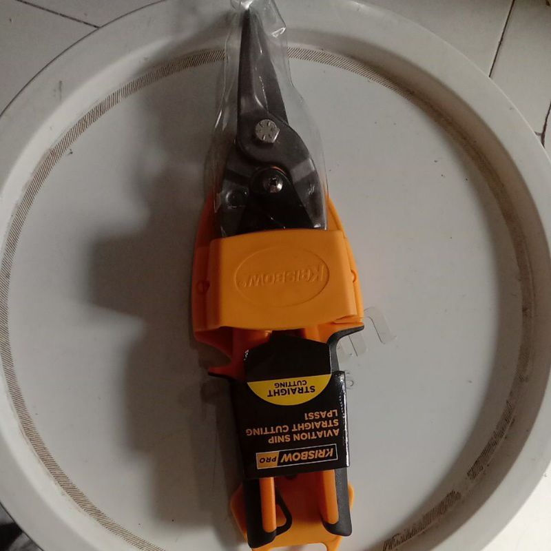 Jual gunting seng krisbow / gunting baja ringan krisbow 10in | Shopee ...