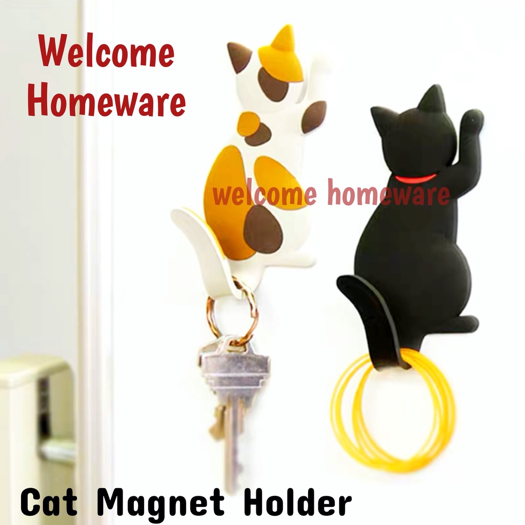 Jual Gantungan Kunci Magnet Motif Kucing / Magnet Dinding / Magnet ...