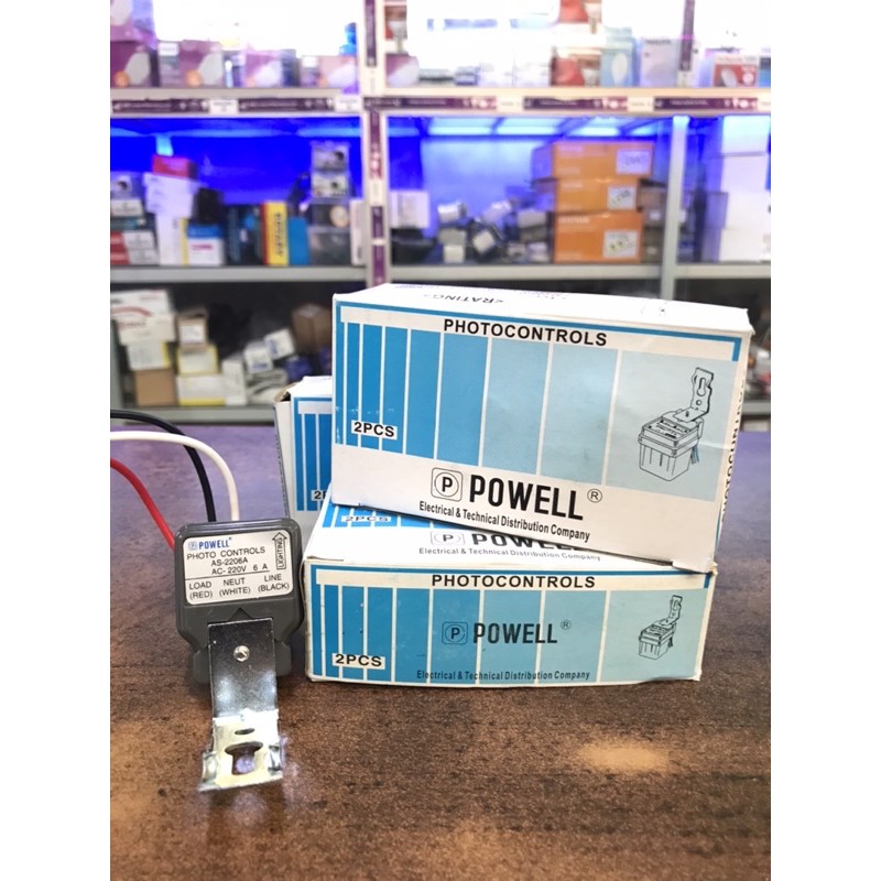 Jual PHOTOCONTROL 3A 6A POWELL PHOTOSEL FOTOSEL 6A 3A POWELL 6A 3A ...