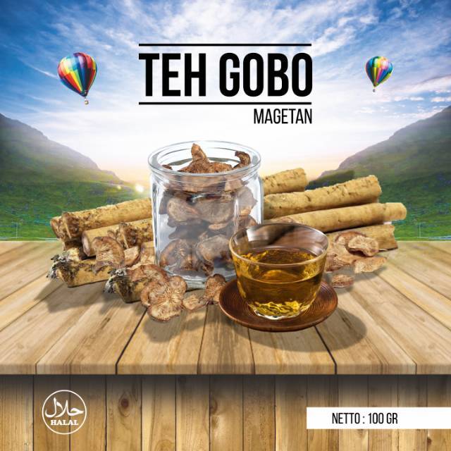 Jual Teh Gobo (akar ketela jepang) - Teh Herbal | Shopee Indonesia