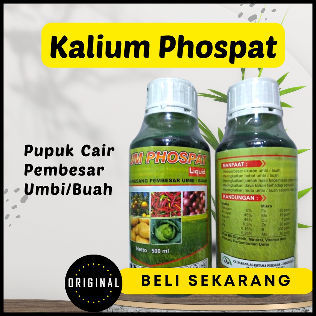 Jual Pupuk Cair Kalium Phospat Pupuk Cair Kalium Tinggi Phospate Pupuk ...